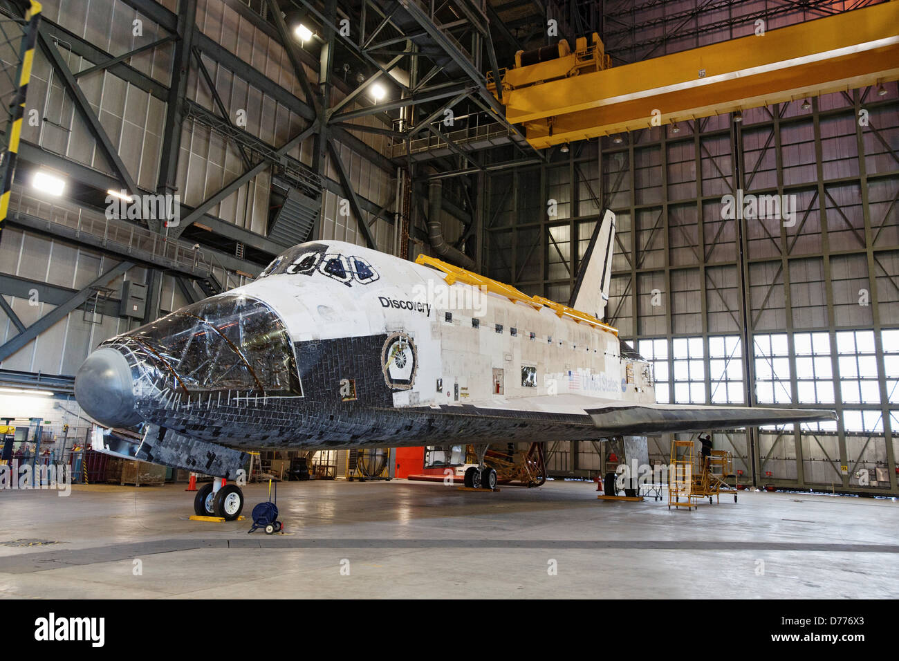 Inside The Space Shuttle Discovery