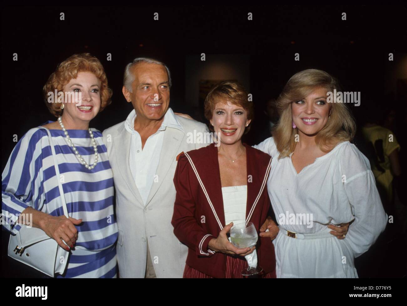 AUDREY MEADOWS with Ted Knight , Nancy Dussault and Lydia Cornell ...