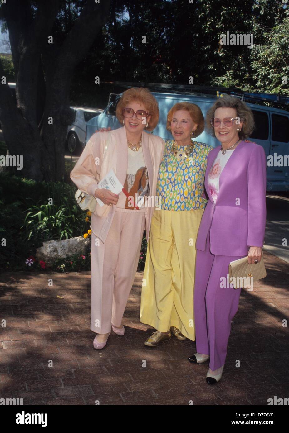 AUDREY MEADOWS with Henry Backus and Frances Bergen.(Credit Image ...