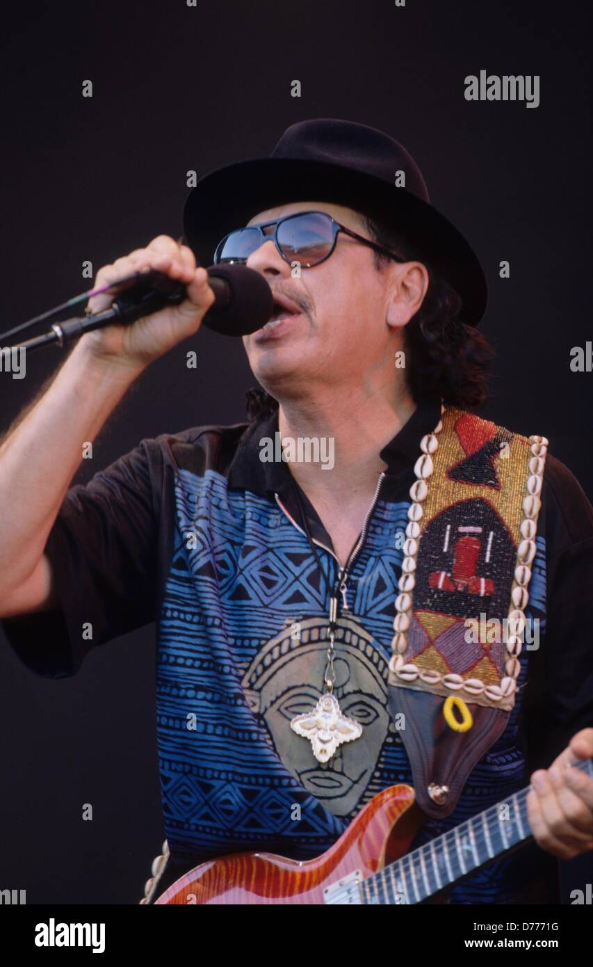 CARLOS SANTANA.Rock in park in Germany 2000.k19114ar.(Credit Image ...
