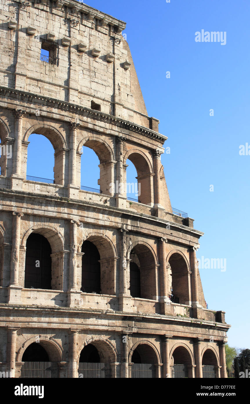 Colosseum close up arches hi-res stock photography and images - Alamy