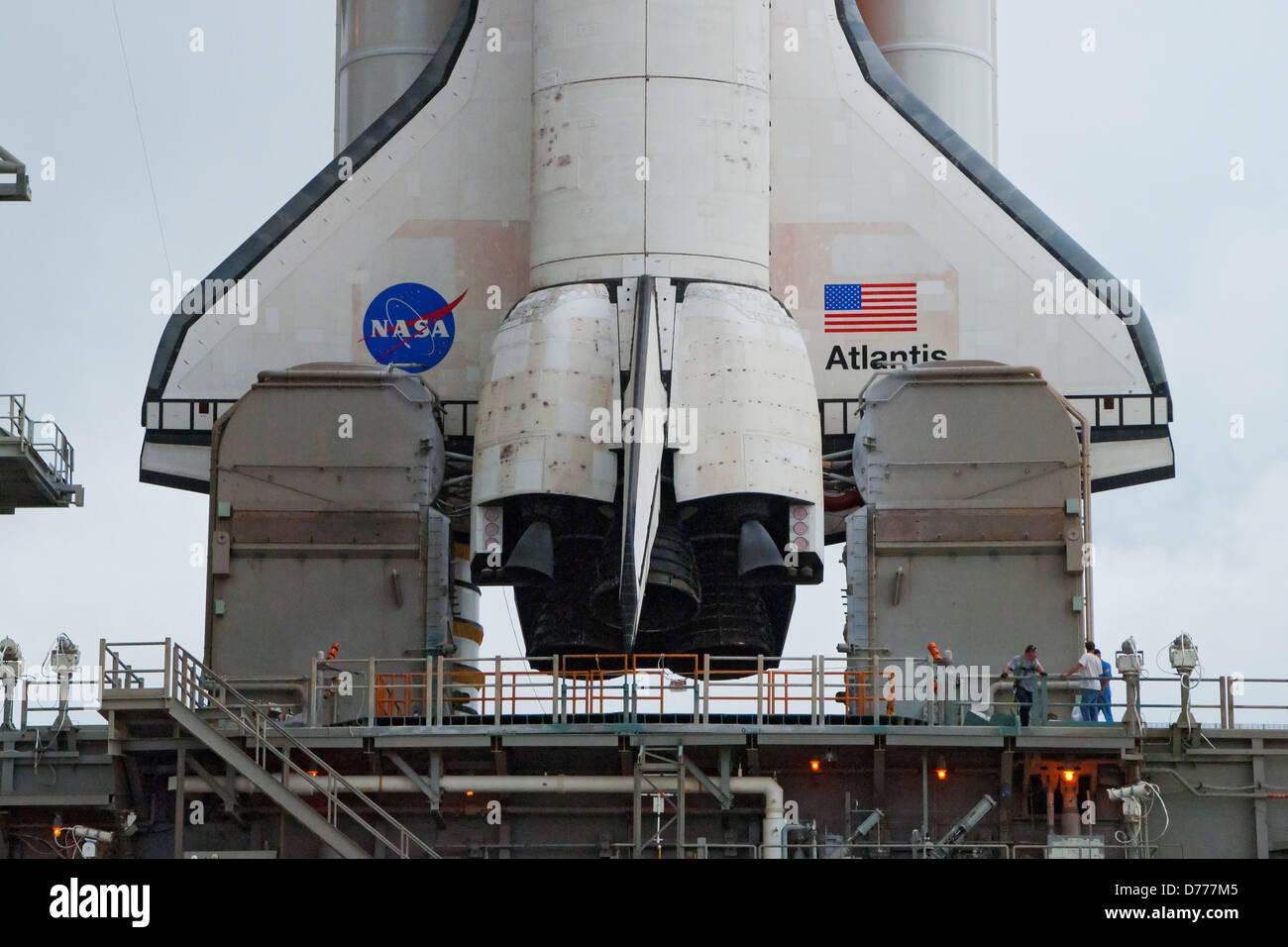 Space shuttle atlantis engines hi-res stock photography and images - Alamy