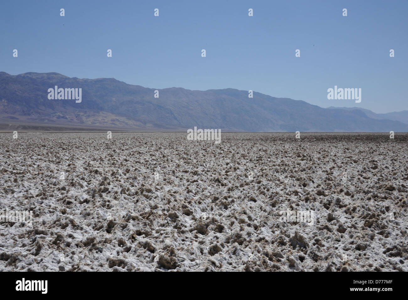 The basin at death valley Nevada Stock Photo - Alamy