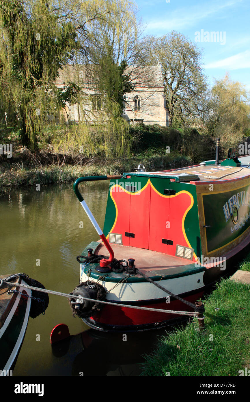 Canal boat tiller rudder in hi-res stock photography and images - Alamy