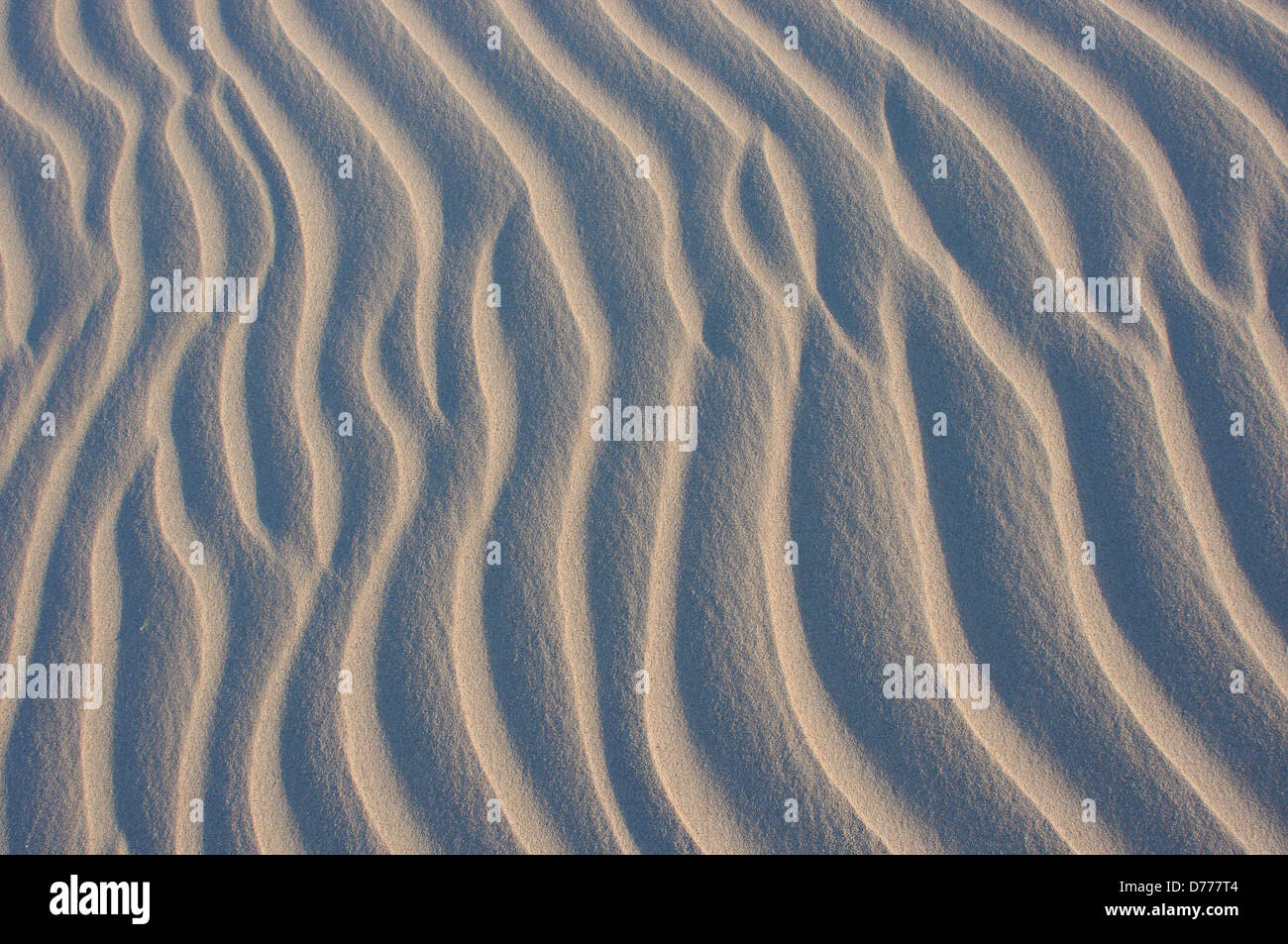 Abstract sand wave shapes in the white sands of Socotra Stock Photo - Alamy