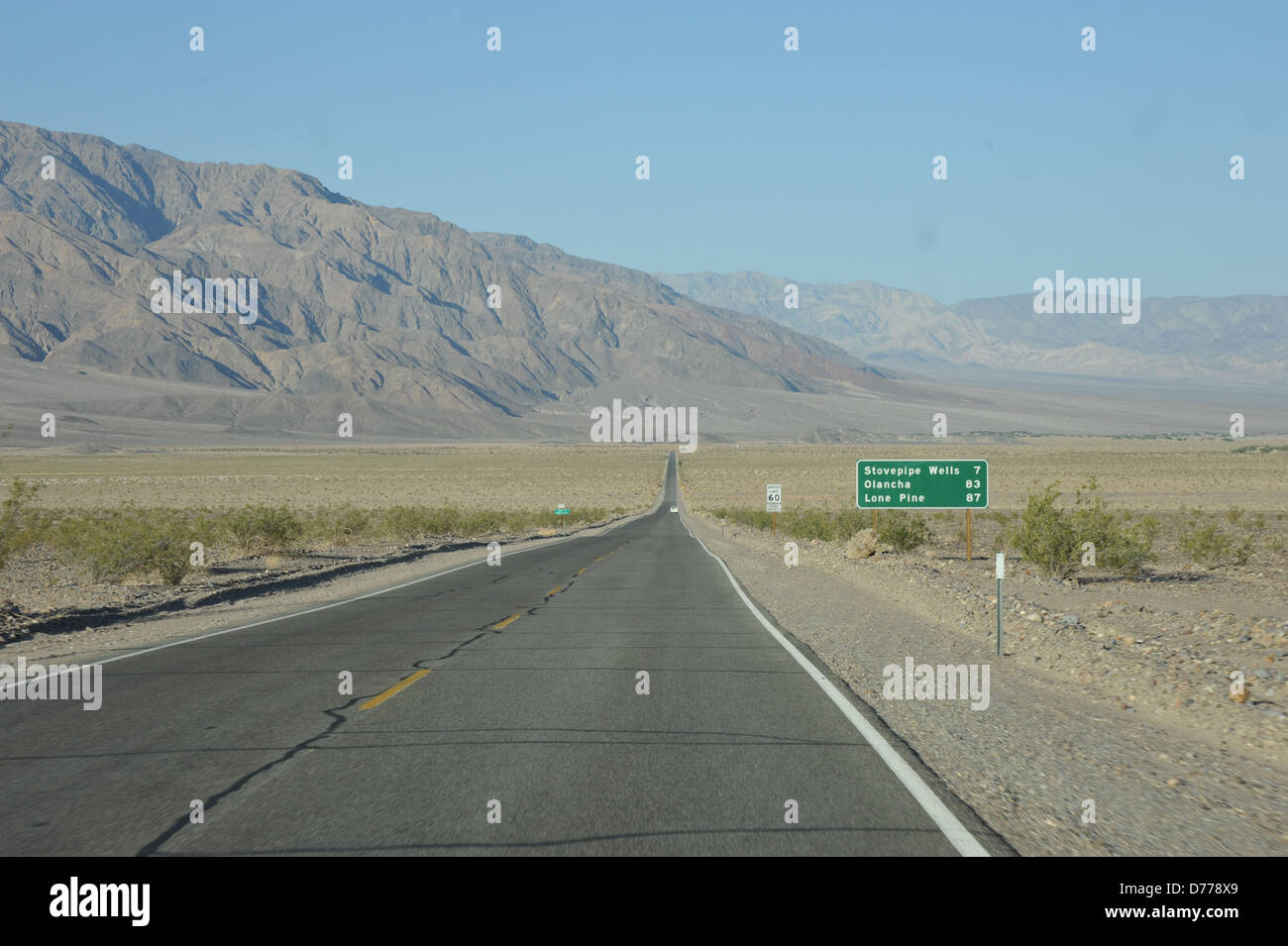 Undulating road in the desert hi-res stock photography and images - Alamy