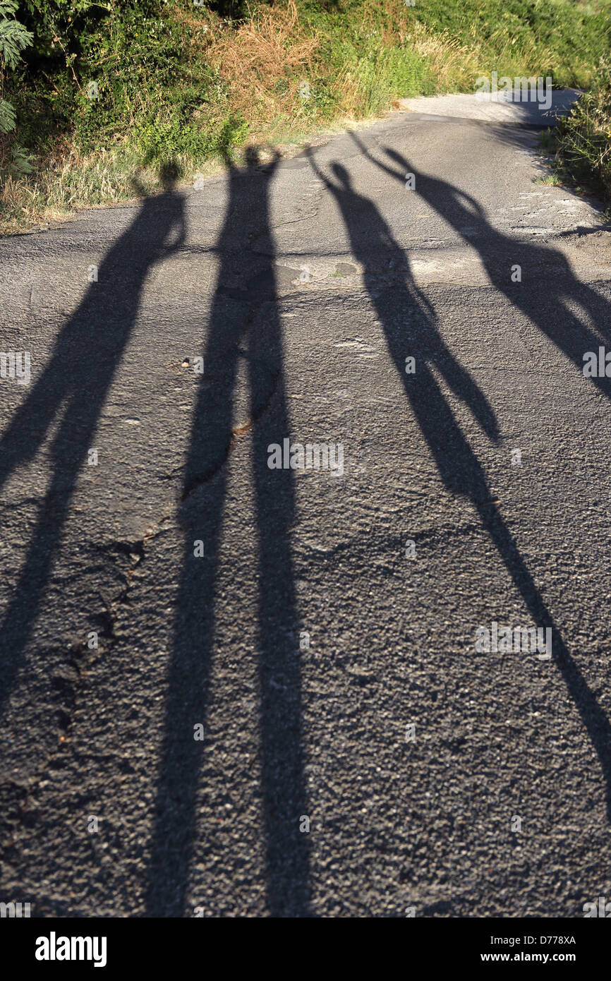 Mother Son Shadows High Resolution Stock Photography and Images - Alamy