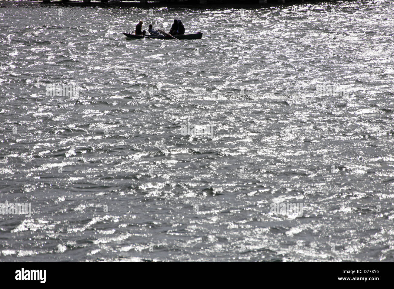 Men in rowing boat hi-res stock photography and images - Alamy