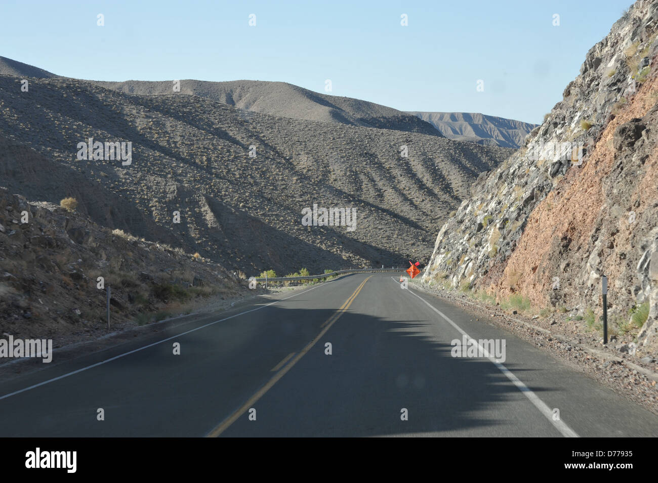 Undulating road in the desert hi-res stock photography and images - Alamy