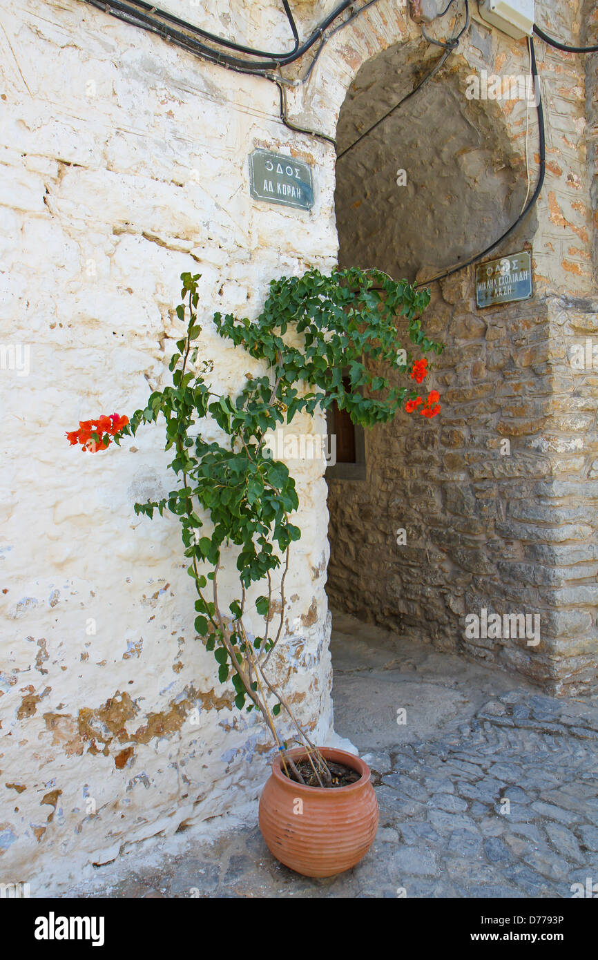 Mesta village hi-res stock photography and images - Alamy