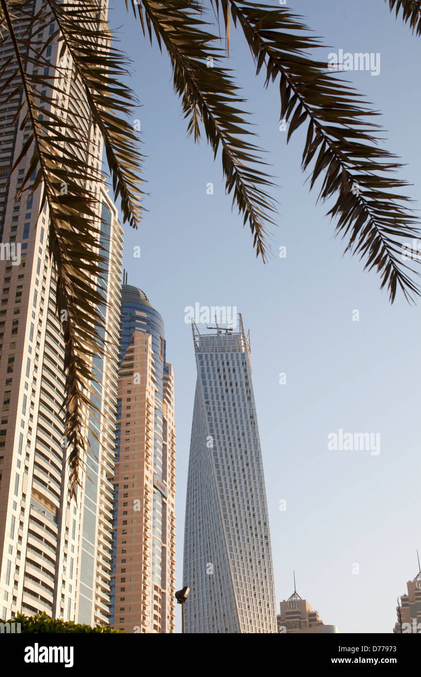 Tall buildings in Dubai, UAE Stock Photo - Alamy