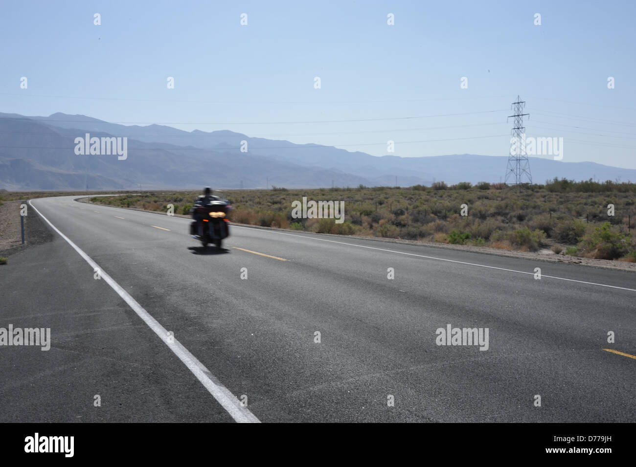 Undulating road in the desert hi-res stock photography and images - Alamy