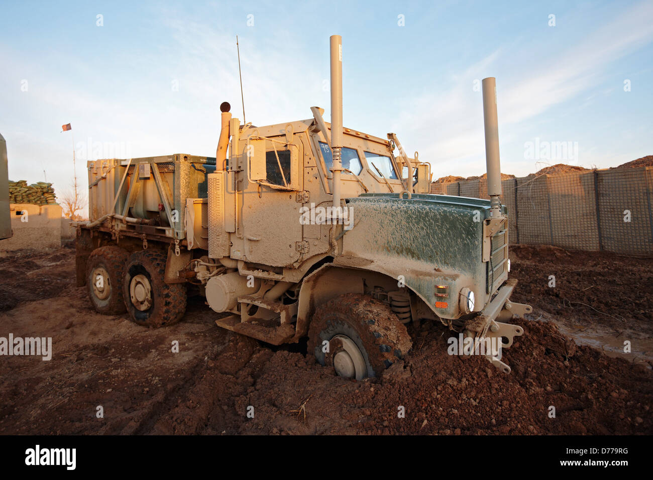 A U.S Marine Corps MTVR or Medium Tactical Vehicle Replacement ...