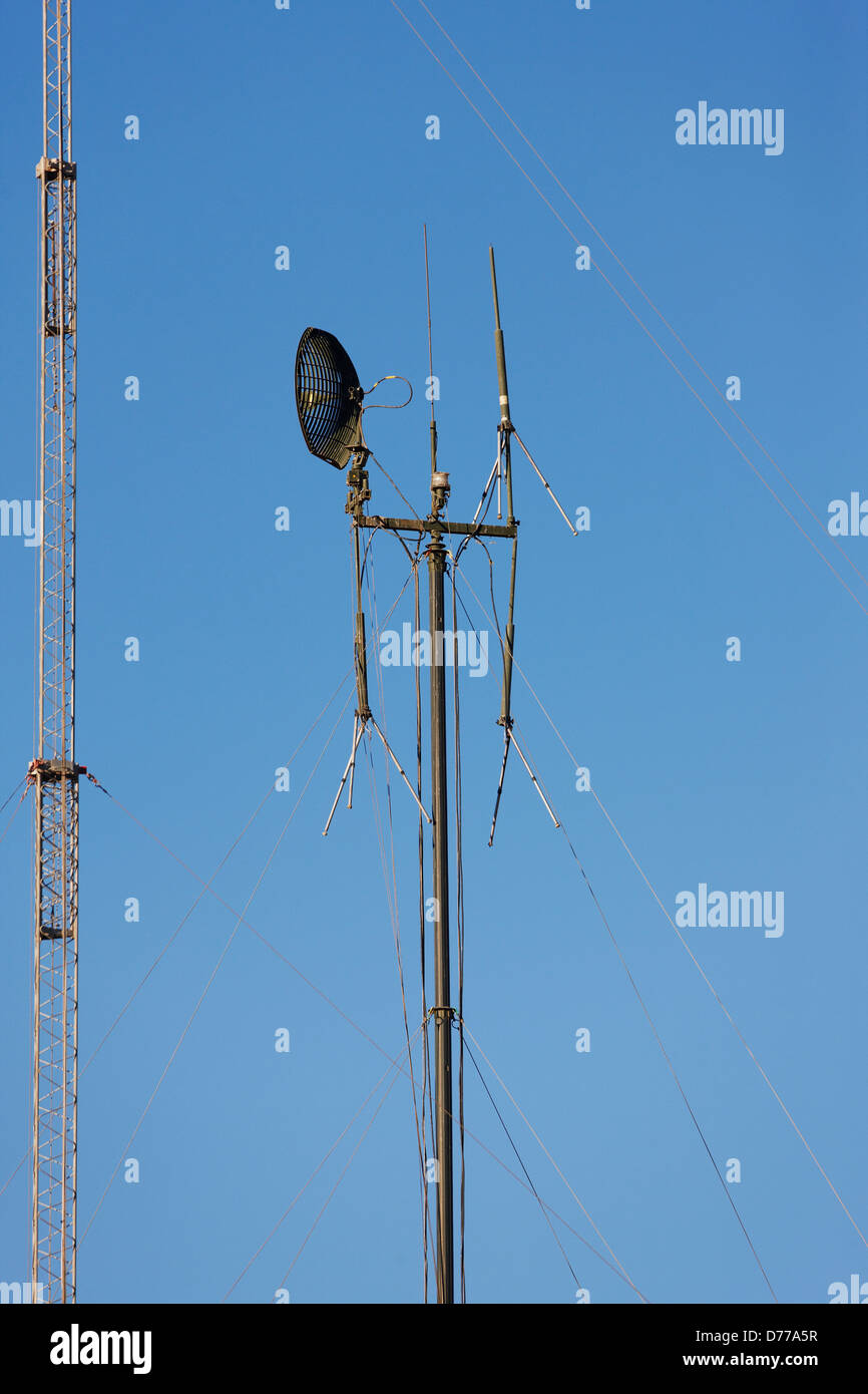 Communications antennas u s marine corps hi-res stock photography and ...