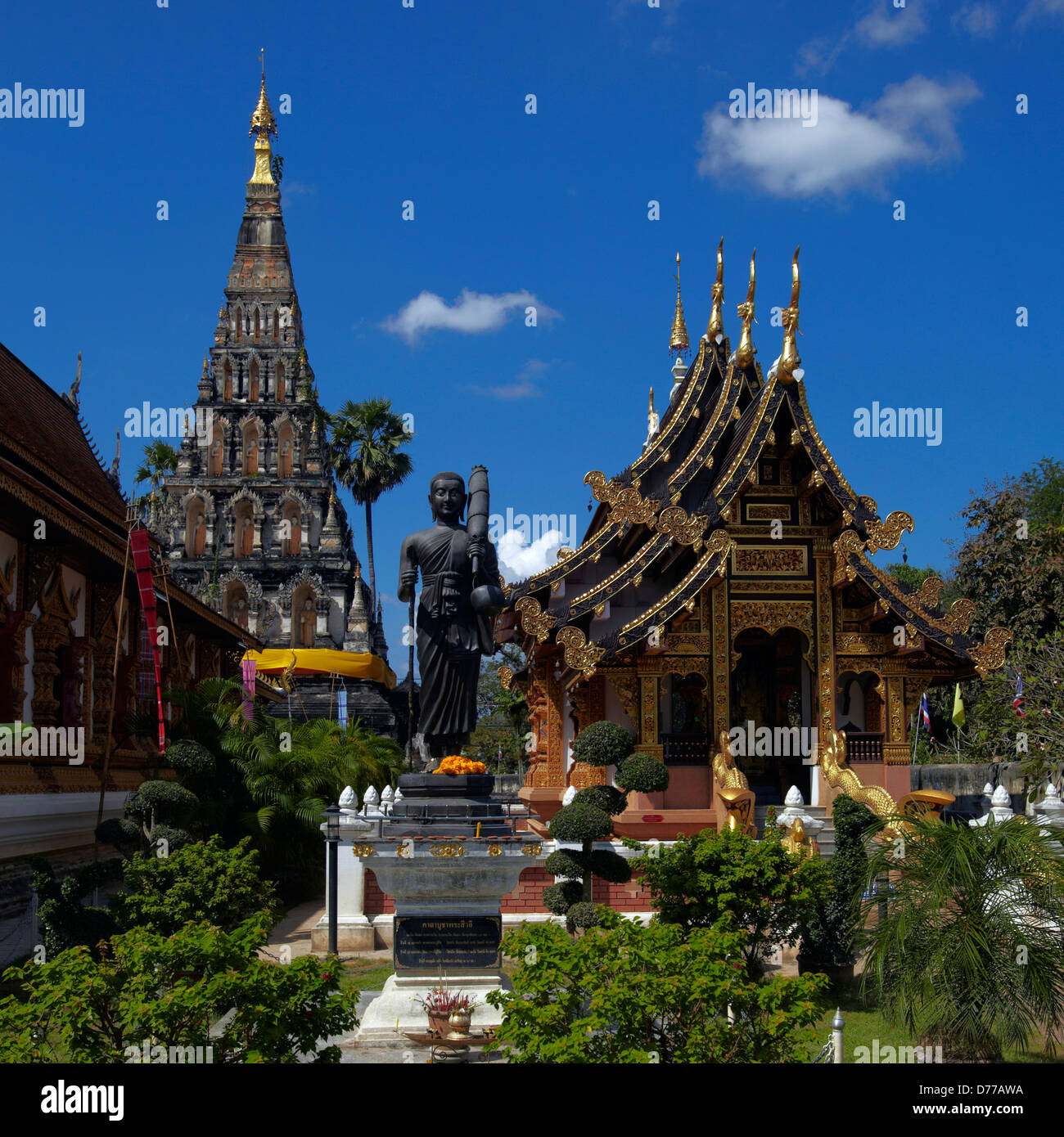 Thailand Wiang Kum Kam city Chedi Liam Temple temple was built c.1287 ...