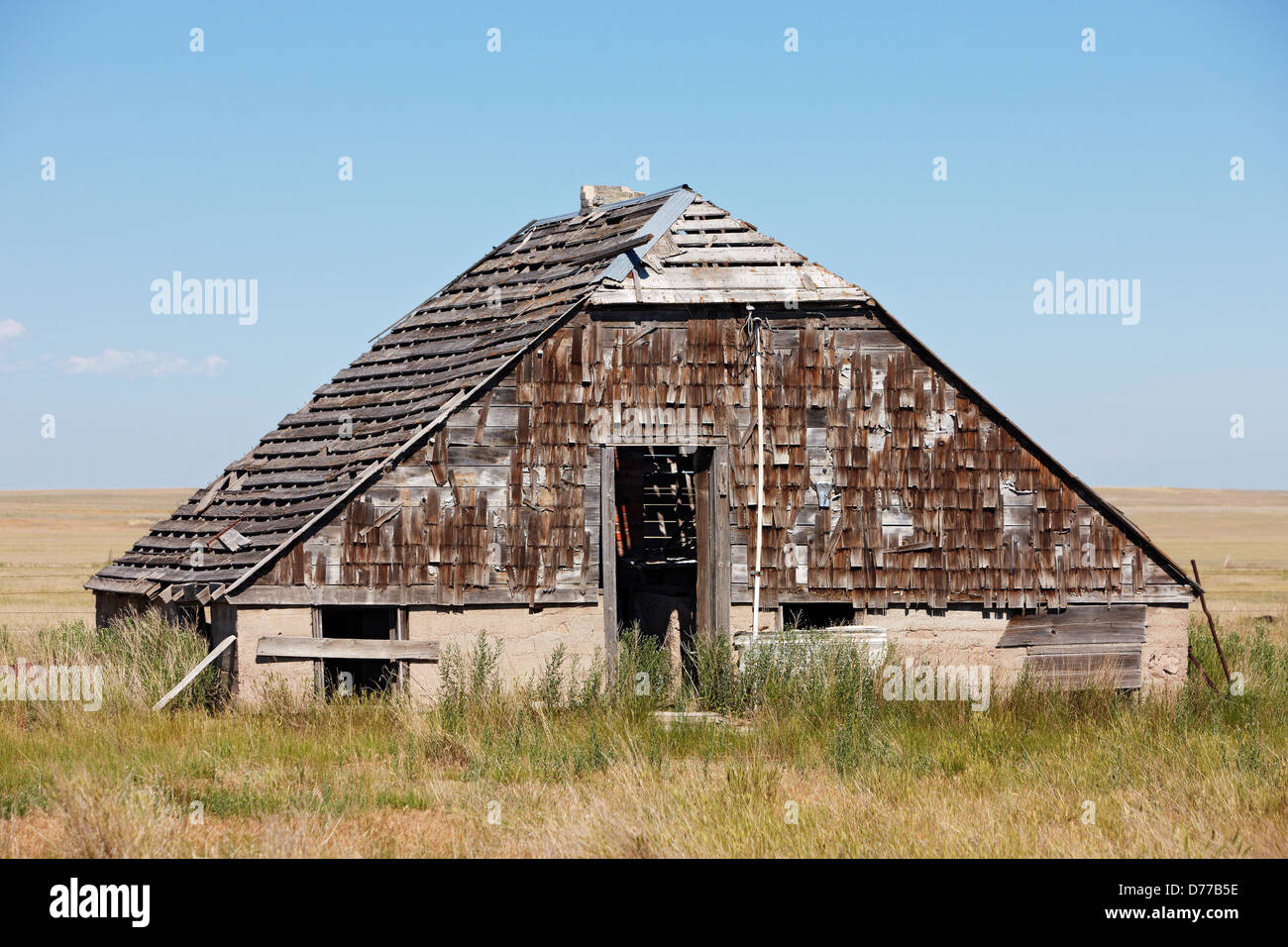 Old Ranch House Stock Photo - Alamy