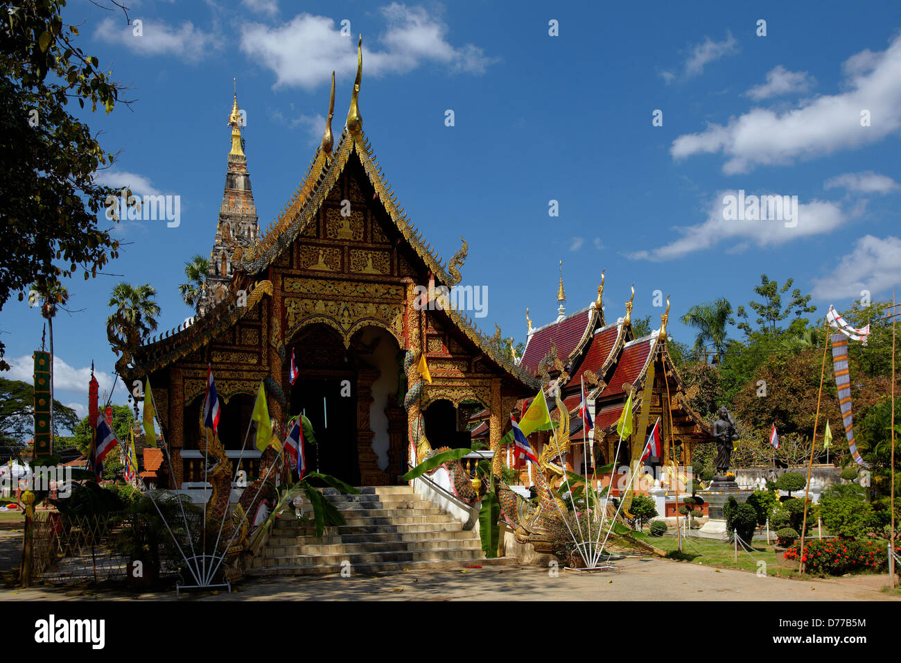 Thailand Wiang Kum Kam city Chedi Liam Temple temple was built c.1287 ...