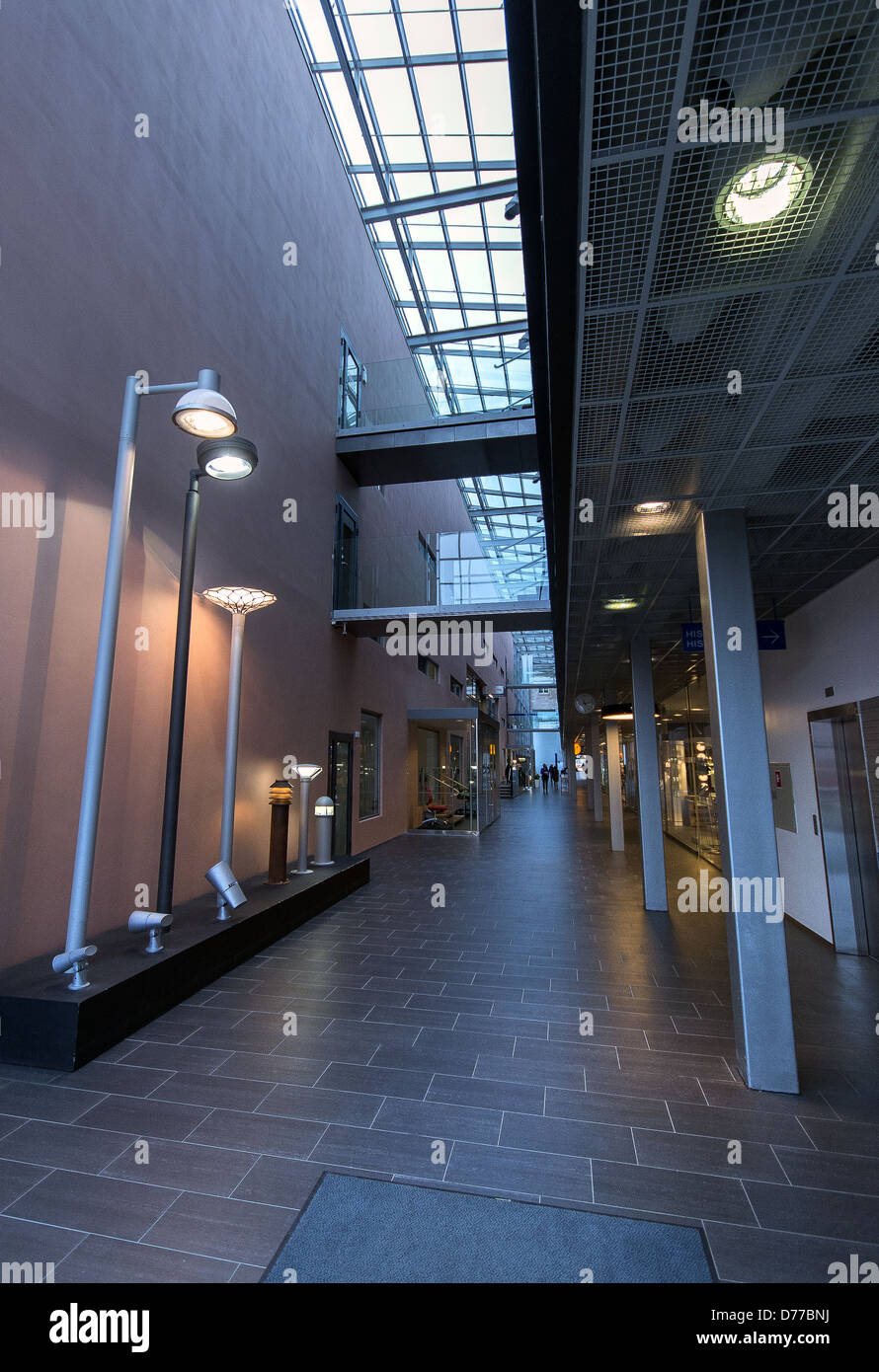 The interior of the Arabia factory building, in here you can find the ...