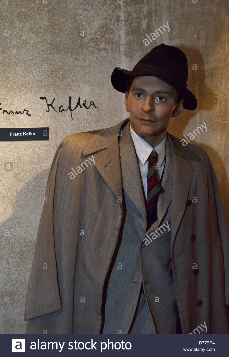 Franz Kafka Sculpture Prague High Resolution Stock Photography and ...
