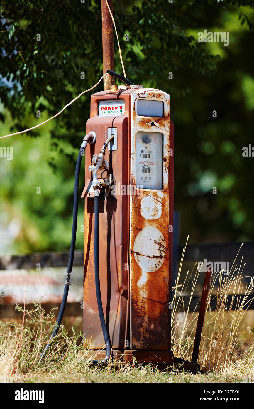 Old gasoline hi-res stock photography and images - Alamy