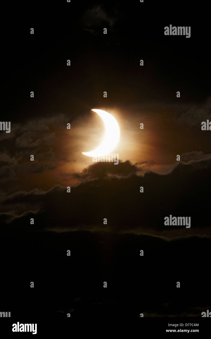 Solar Eclipse Clouds Stock Photo - Alamy