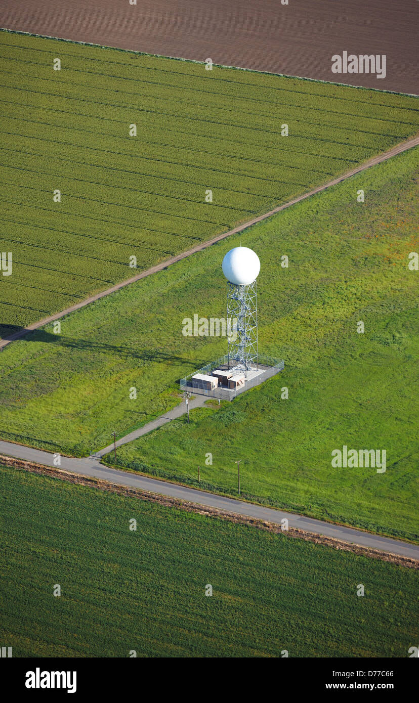 Aerial view NOAA NEXRAD radar Stock Photo - Alamy