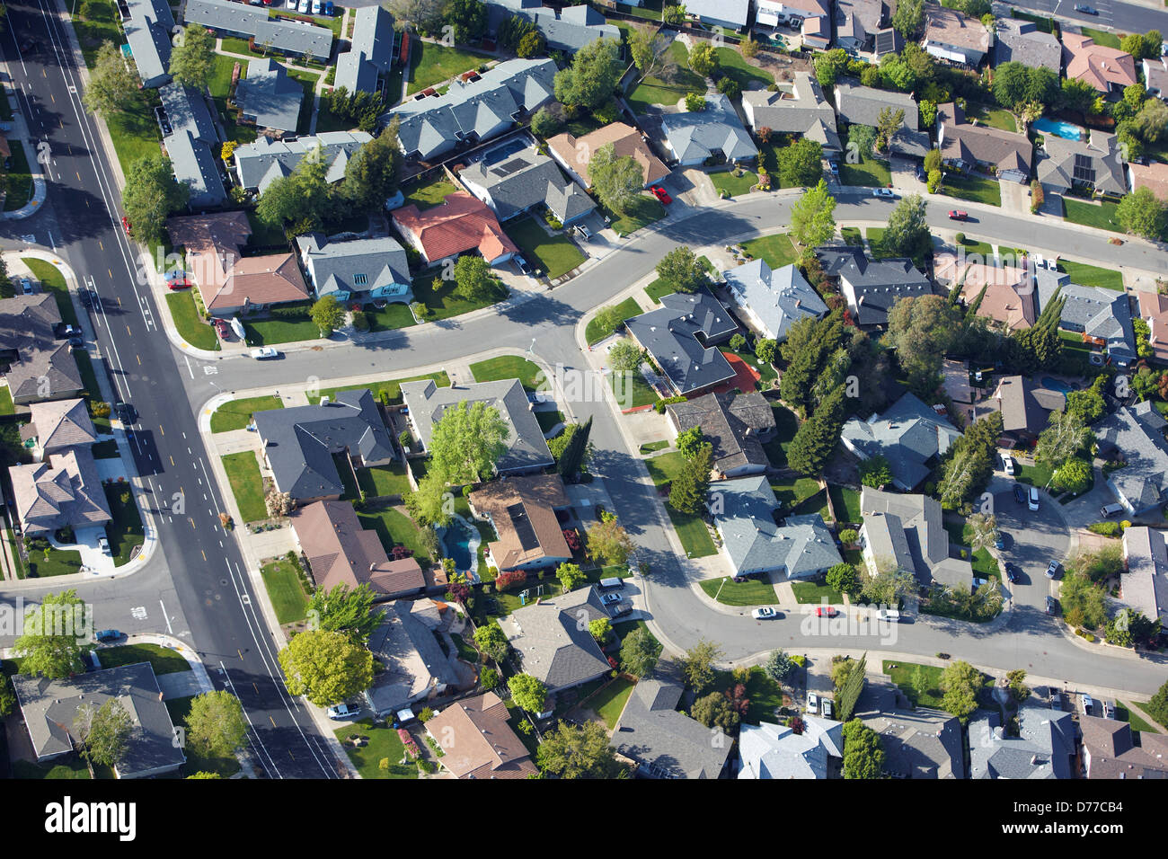 California suburban sprawl hi-res stock photography and images - Alamy