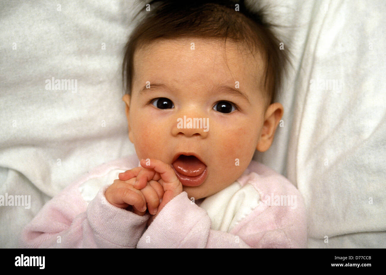 young baby girl Stock Photo - Alamy