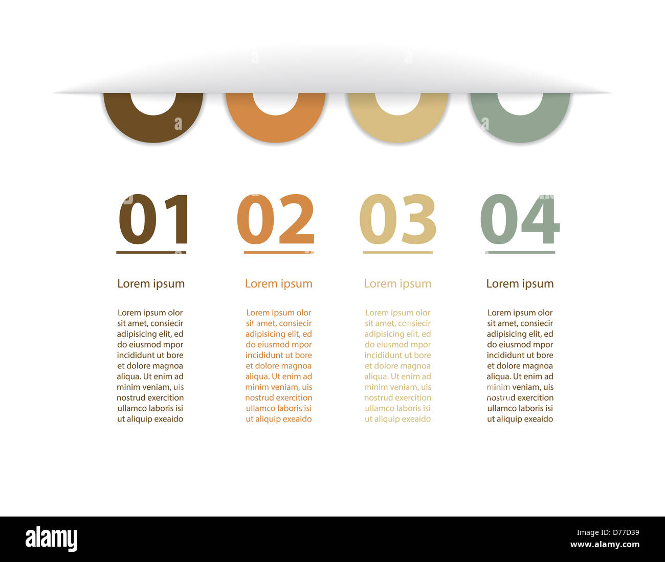 design template with special modern elements Stock Photo - Alamy