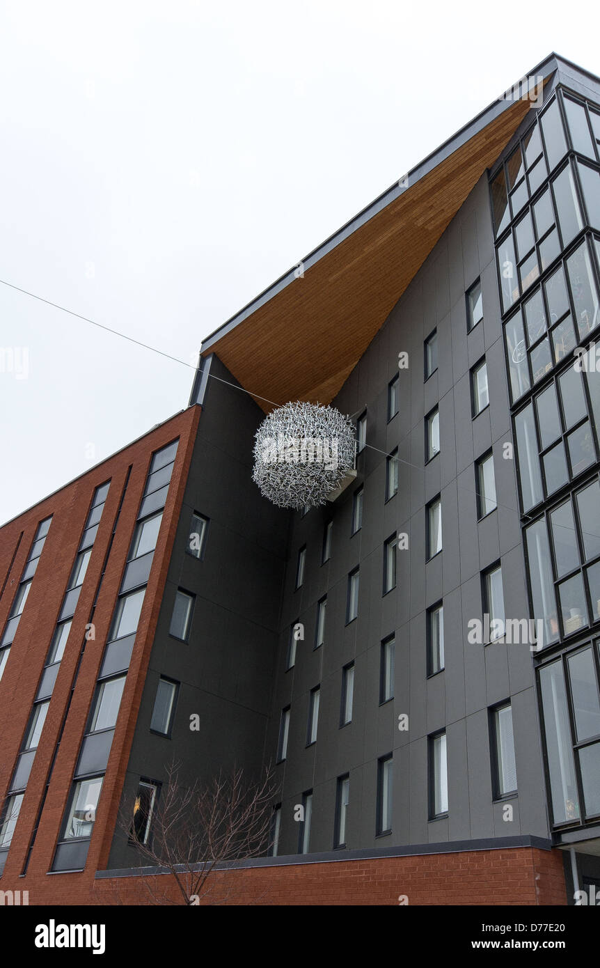 'Nest of Metal' designed by Markku Hakuri. This work of art doubles as ...