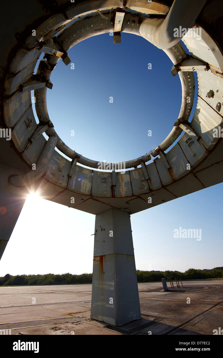 Remnants Launch Pedestal at Launch Complex 34 Cape Canaveral Air Force ...