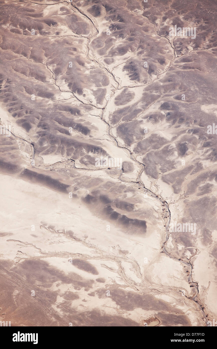 Aerial view desert Helmand Province Afghanistan Stock Photo - Alamy