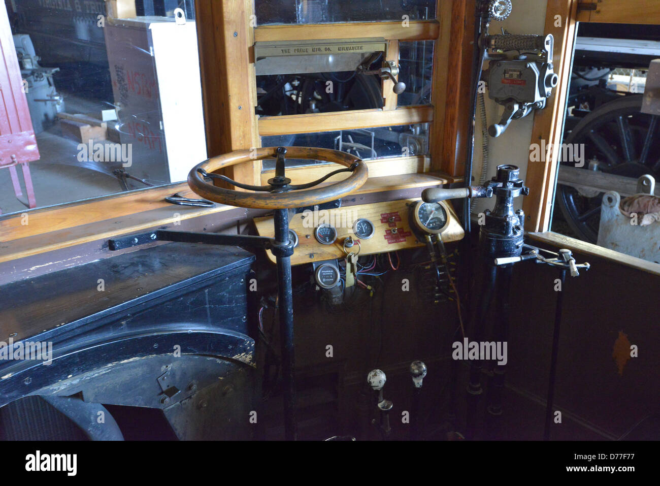 An early 19 th century American powered railway coach Stock Photo - Alamy