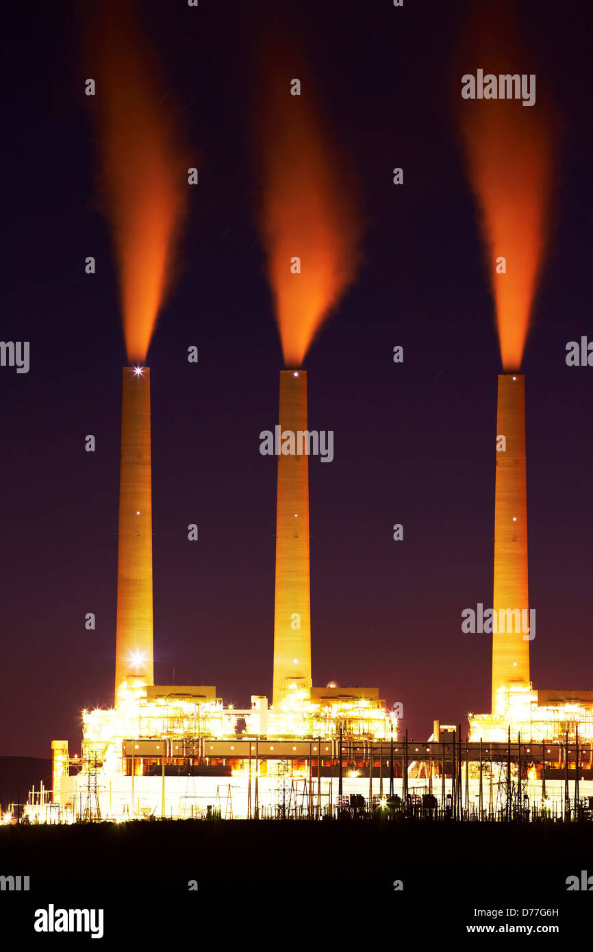 USA Arizona Navajo Generating Station coal-fired electricity generating ...