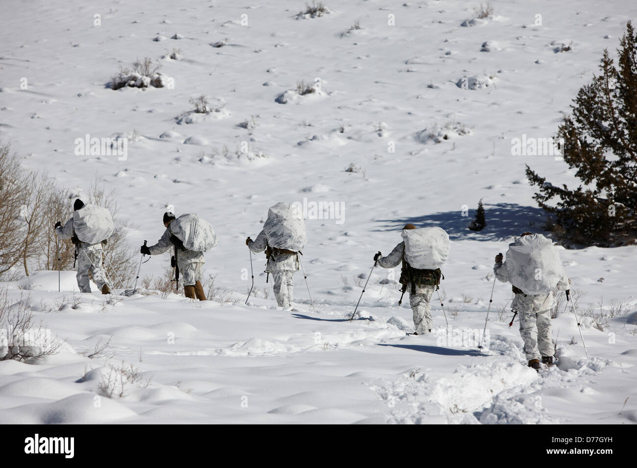 USA California Bridgeport Mountain Warfare Training Center United ...