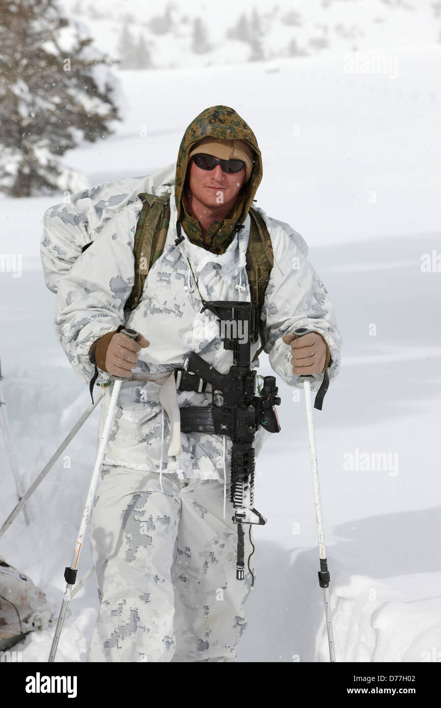 USA California Bridgeport Mountain Warfare Training Center United ...