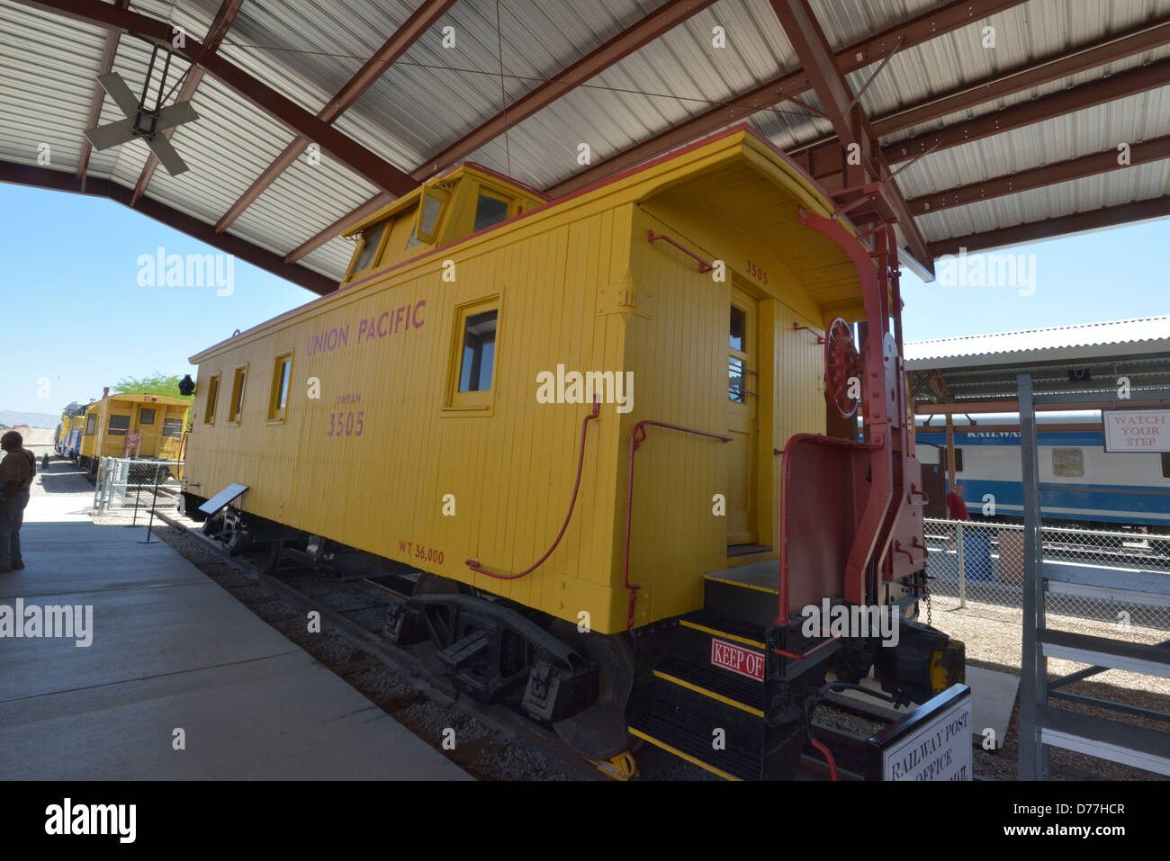 United States Railroad Mail car Stock Photo - Alamy