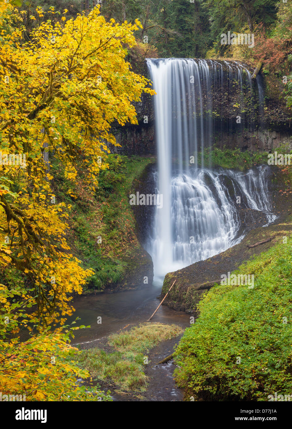 Silver falls cascade hi-res stock photography and images - Alamy