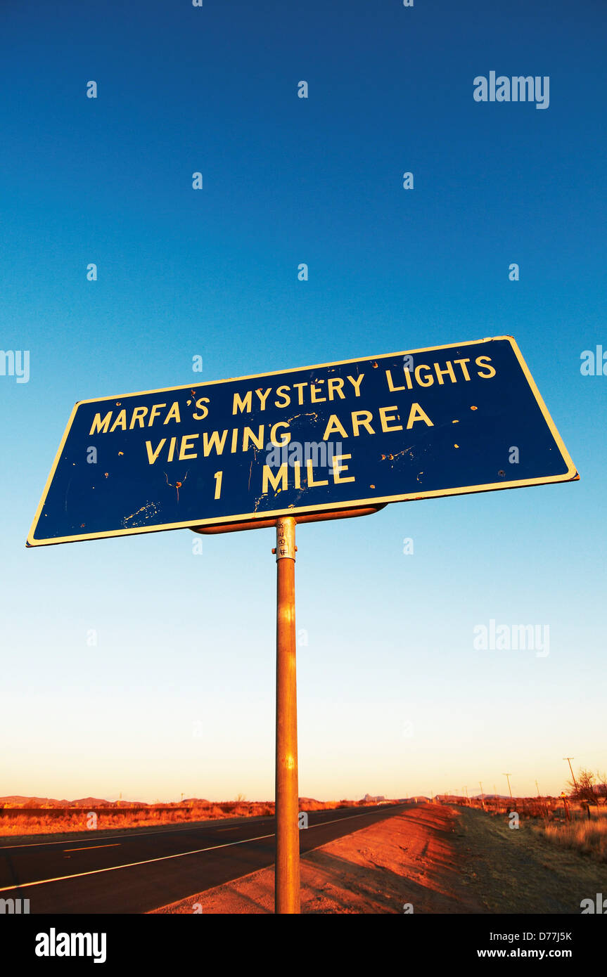 See mystery lights marfa hi-res stock photography and images - Alamy