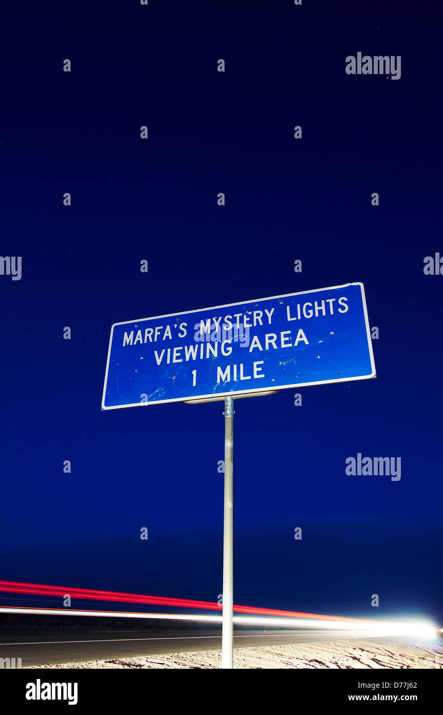 See mystery lights marfa hi-res stock photography and images - Alamy