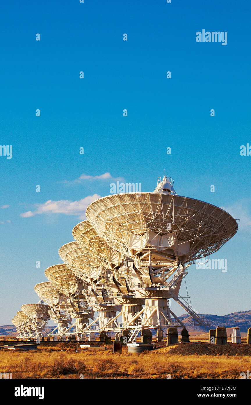 Radio telescopes in field Very Large Array National Radio Astronomy ...