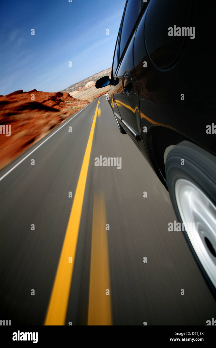 Driving down the road hi-res stock photography and images - Alamy