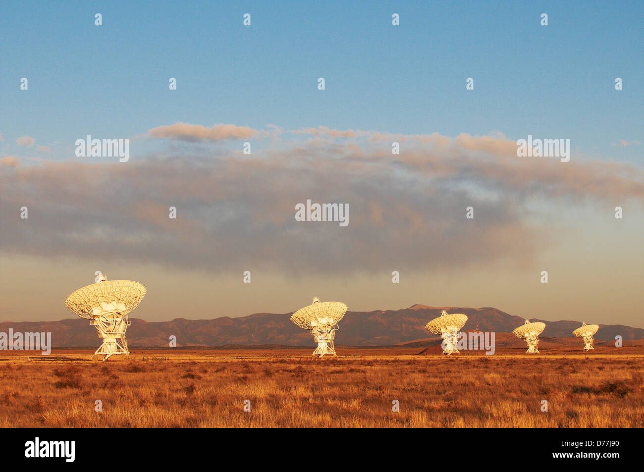 Radio telescopes in field Very Large Array National Radio Astronomy ...