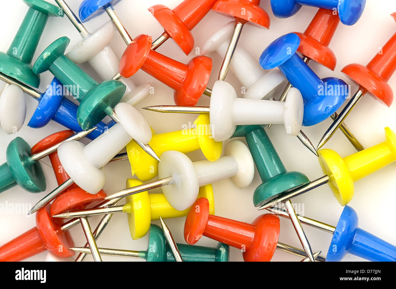 Drawing Pins 02 Stock Photo - Alamy