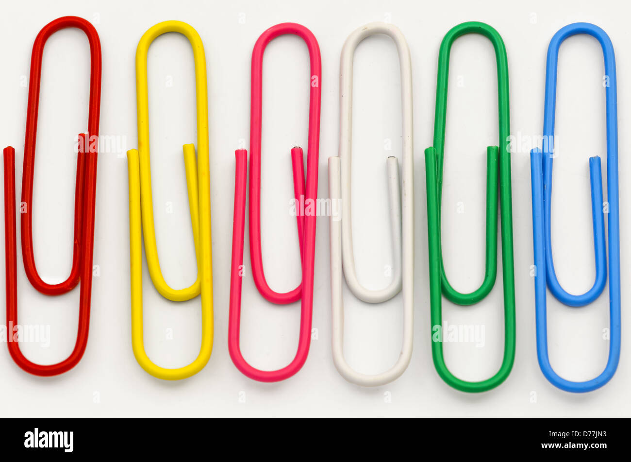 Paper Clips 01 Stock Photo - Alamy