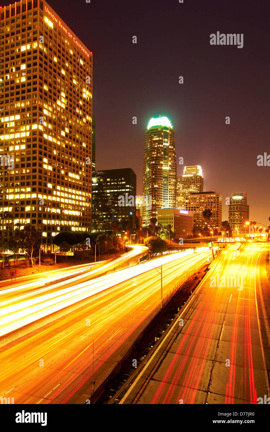 Route 110 highway downtown hi-res stock photography and images - Alamy