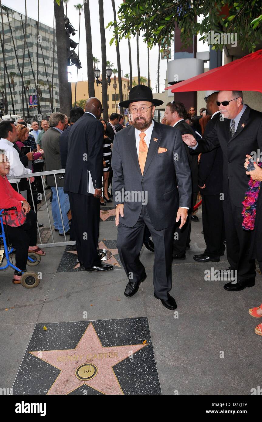 Shotgun Tom Kelly at the induction ceremony for Star on the Hollywood ...