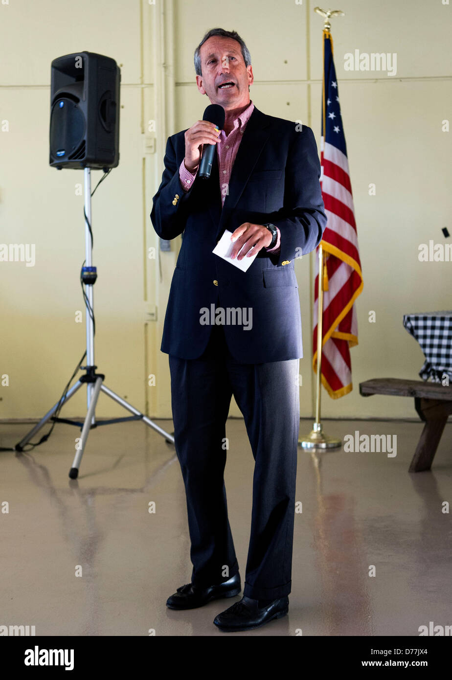 April 30, 2013 - Charleston, South Carolina, U.S - MARK SANFORD ...