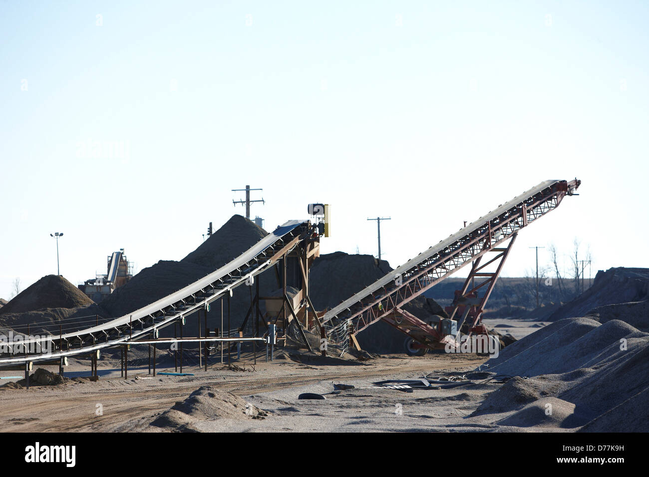 USA Oklahoma Picher Equipment used preparing chat toxic by-product lead ...