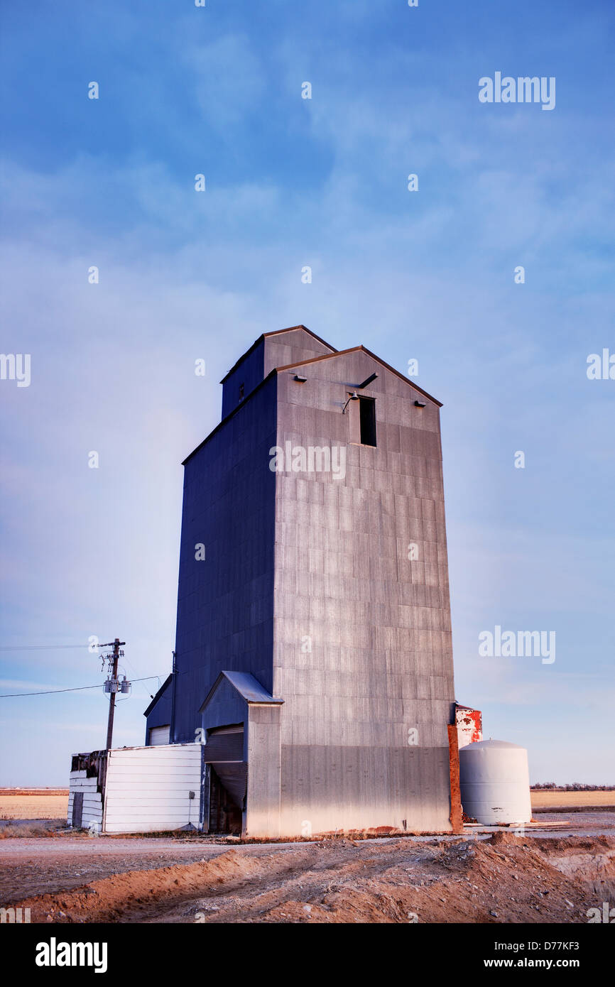 USA Colorado Grain elevator Stock Photo - Alamy